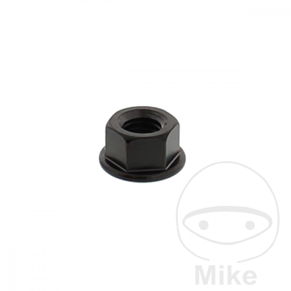 Mutter Kettenrad JMP Bolt M8x1,25mm Edelstahl V4A schwarz für KTM Duke ...