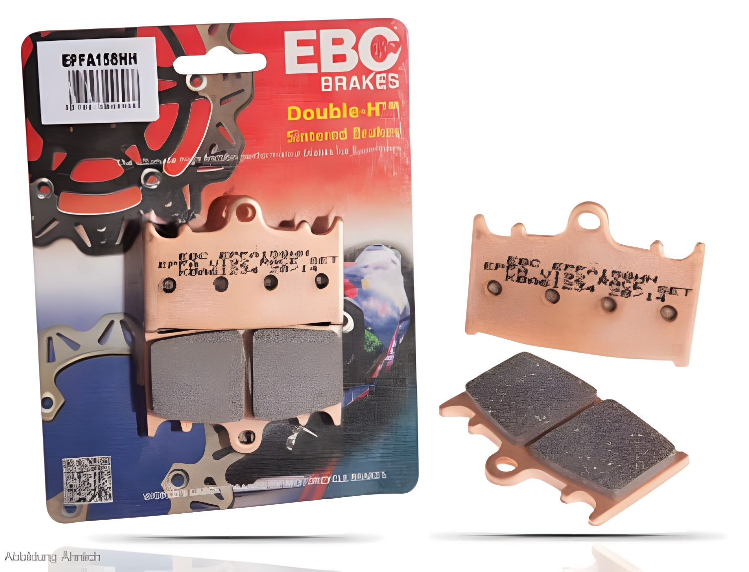 EBC EPFA249HH Extreme Pro sintered metal brake pads with ABE | Heavy ...