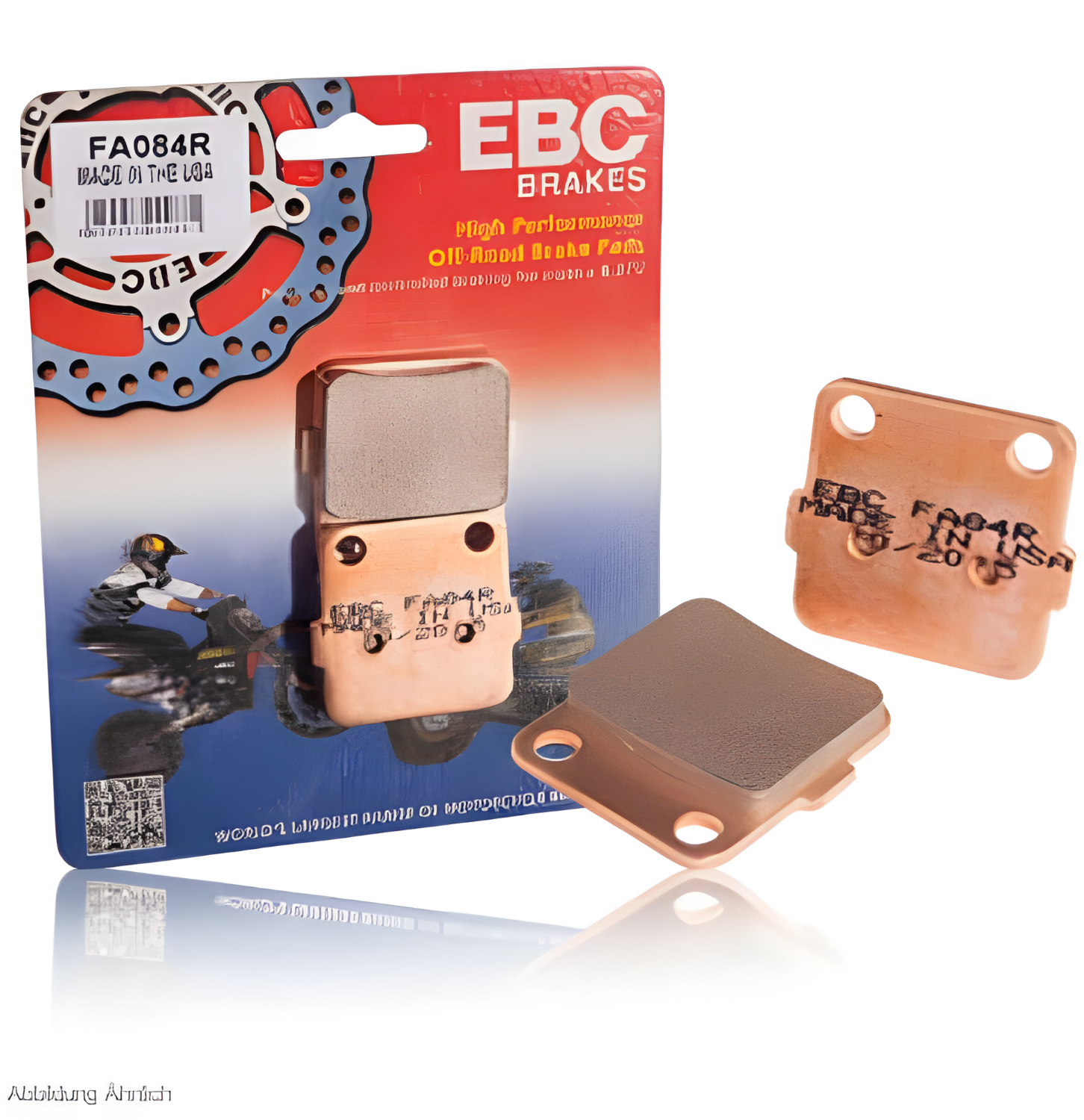 EBC FA314R Goldstuff Sintered Metal Brake Pads for Polaris Sportsman ...