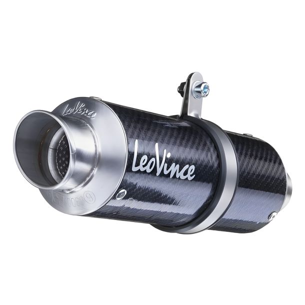 Silencieux d'échappement LeoVince SLIP-ON GP CORSA RACING Carbone & DB-Killer pour CF Moto SR SS ...