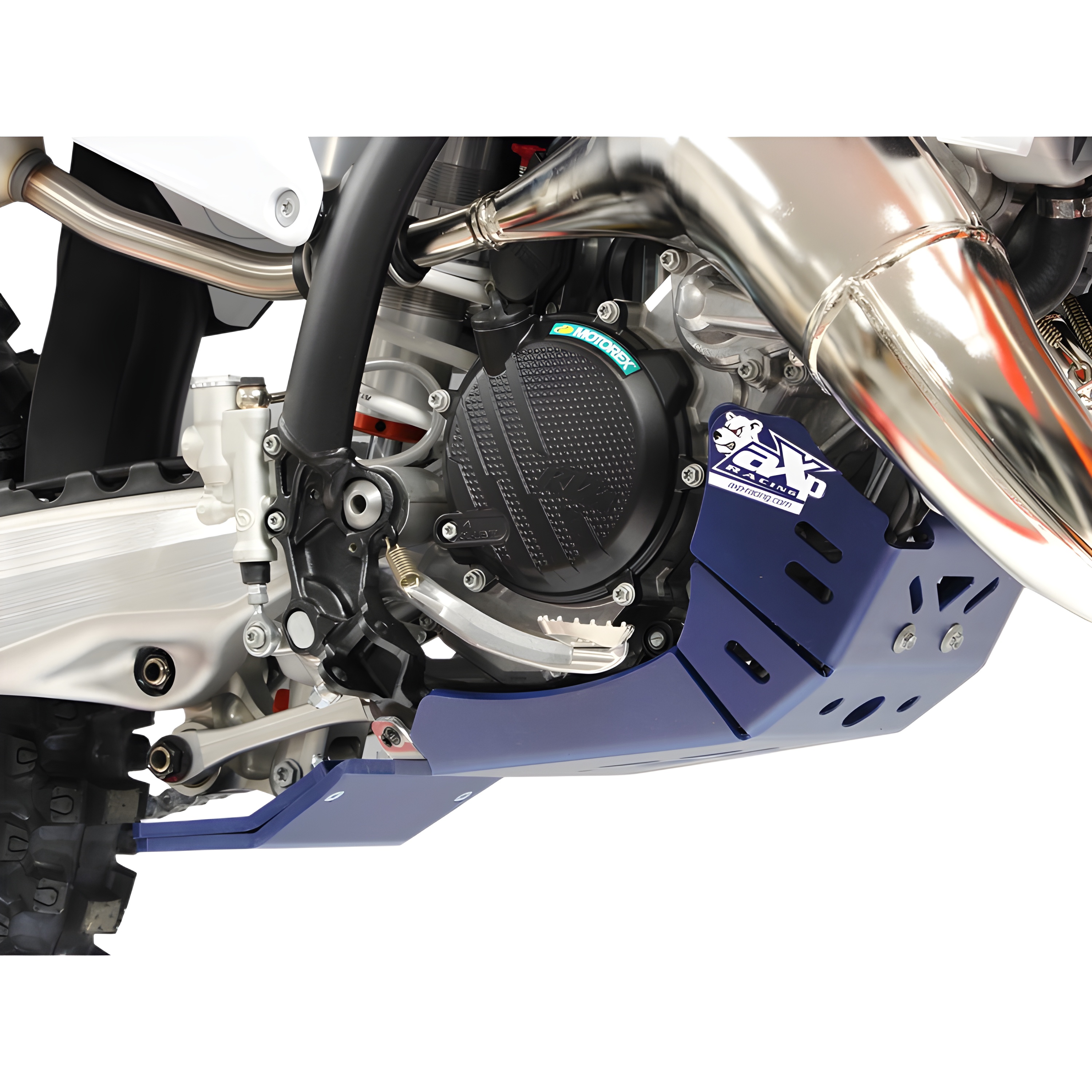 Protection moteur APX Xtrem HDPE 8mm pour Husqvarna TC TE 125 / 150 ccm ...