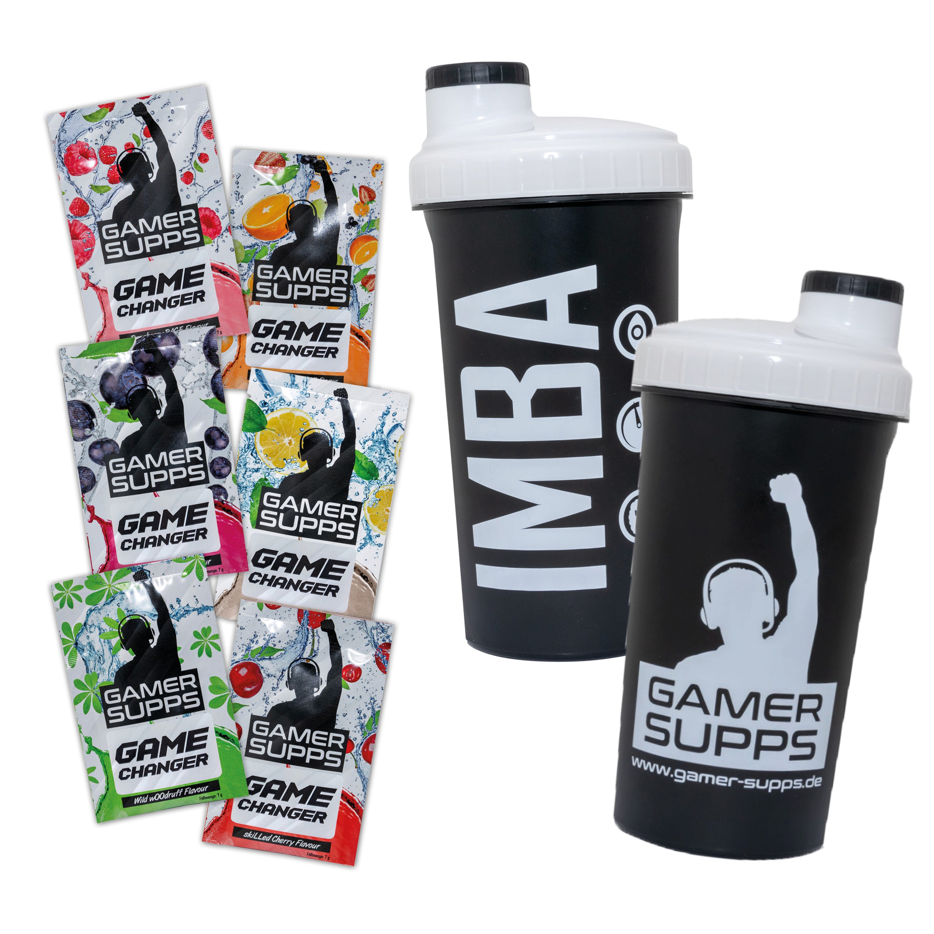 (47,38€/100g) GAMER SUPPS Game Changer Gaming Booster Probe-Pack ...